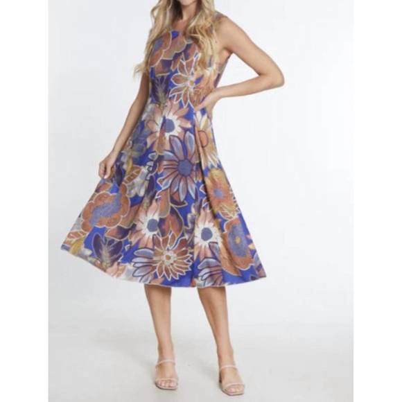 Multiples | Dresses | New Multiples Scoop Neck Tank Midi Dress In ...